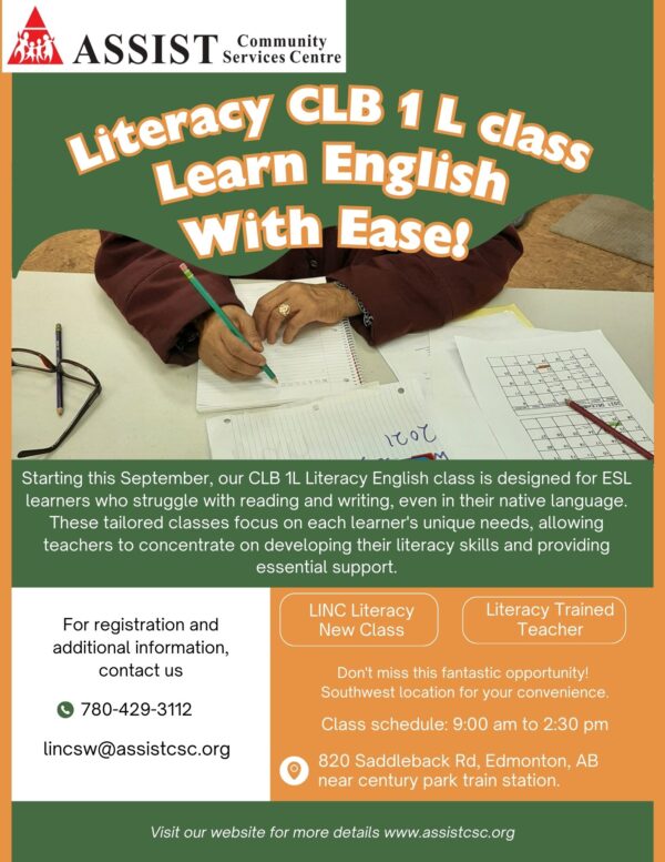 LINC (Language Instruction for Newcomers to Canada) – ASSIST